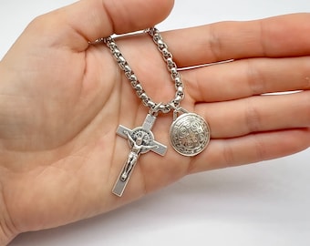 St Peter Cross Necklace - Etsy