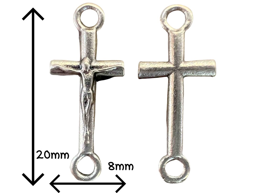 Simple Catholic Cross Crosses Bulk Lot 15 Pcs Diy Jewelry Rosary ...