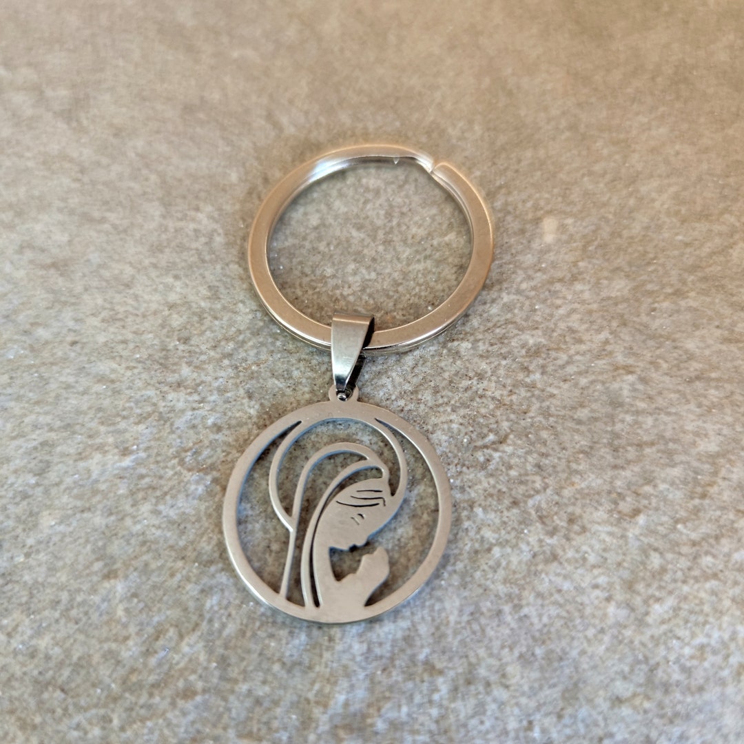 Catholic Keychain, Virgin Mary Keychain, St Benedict Keychain, Saint ...