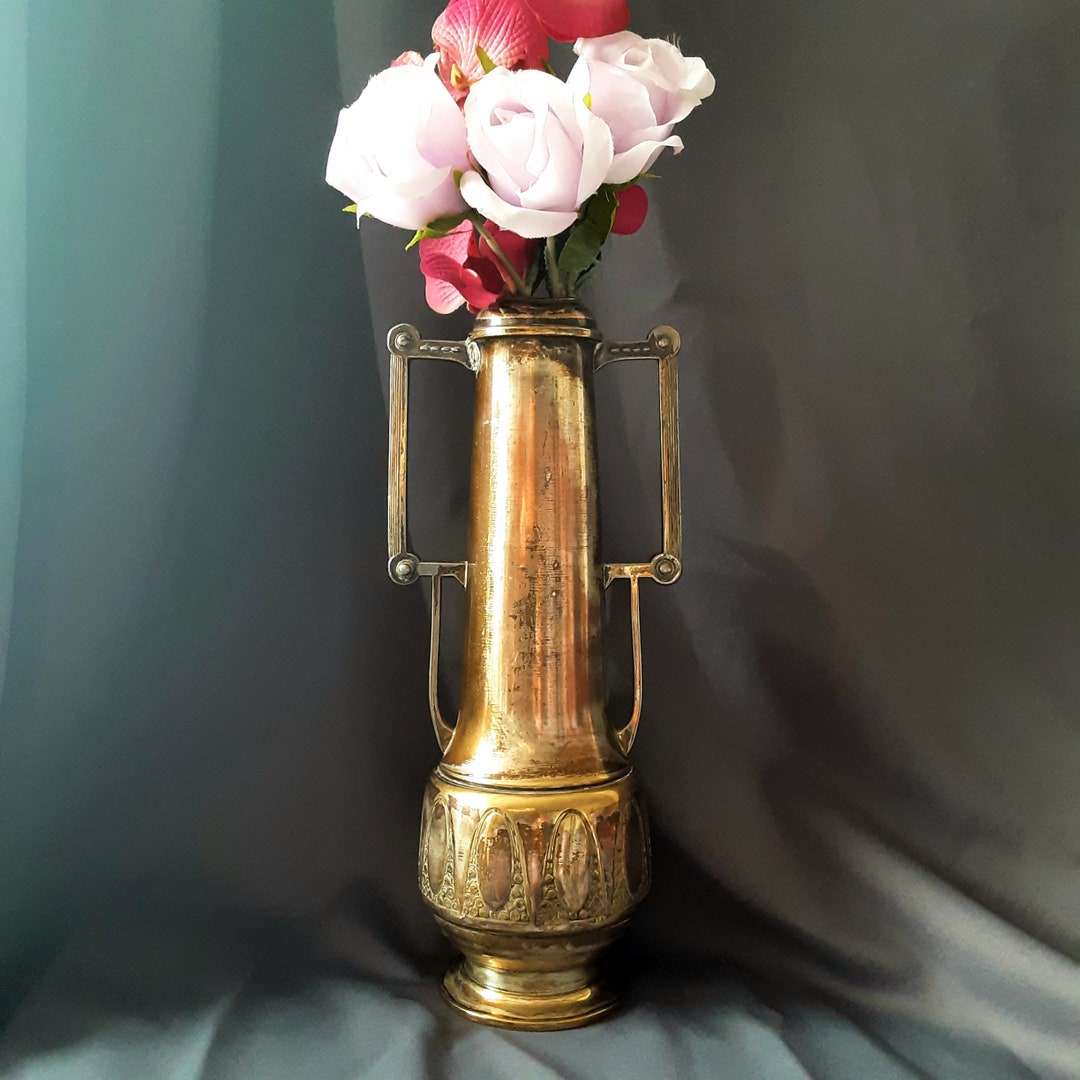 Antique Silver Plated Art Nouveau Vase / Jugendstil Flower Vase no ...