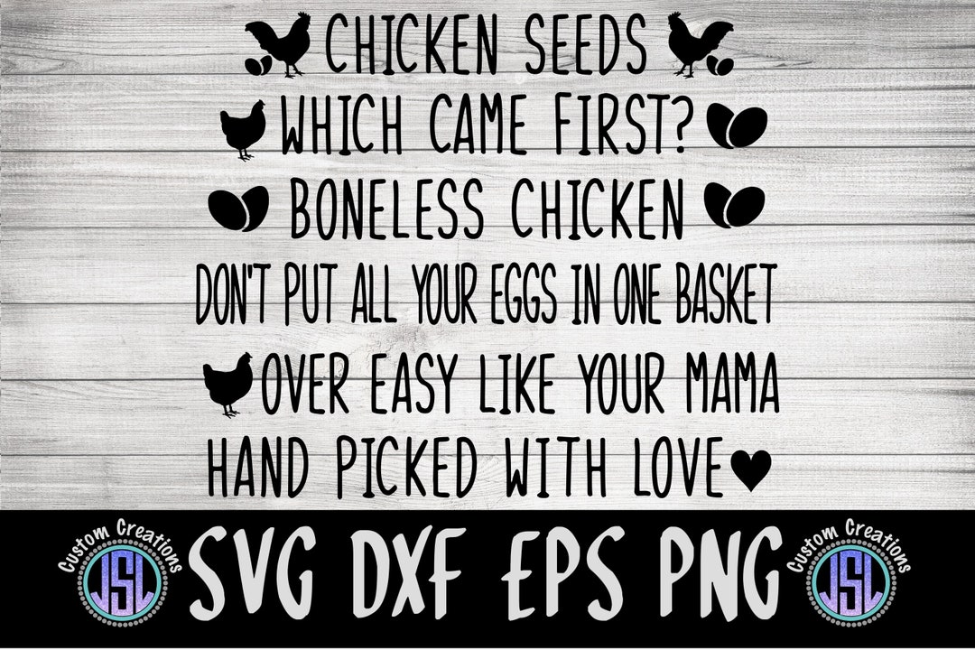 Chicken Egg Carton Humorous Quotes and Sayings | Farmhouse SVG Digital ...