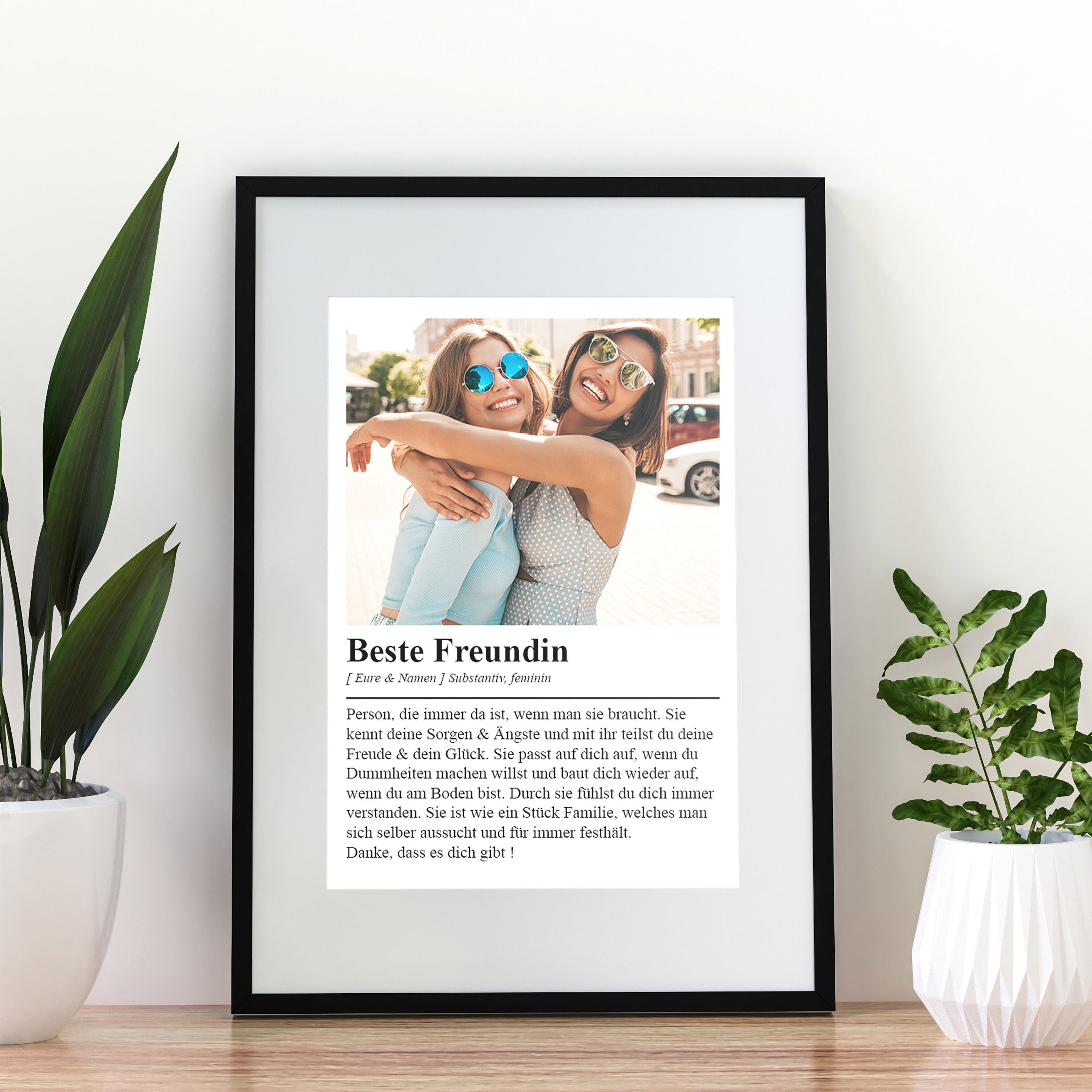 Personalized Poster Best Friend Poster Definition Best - Etsy