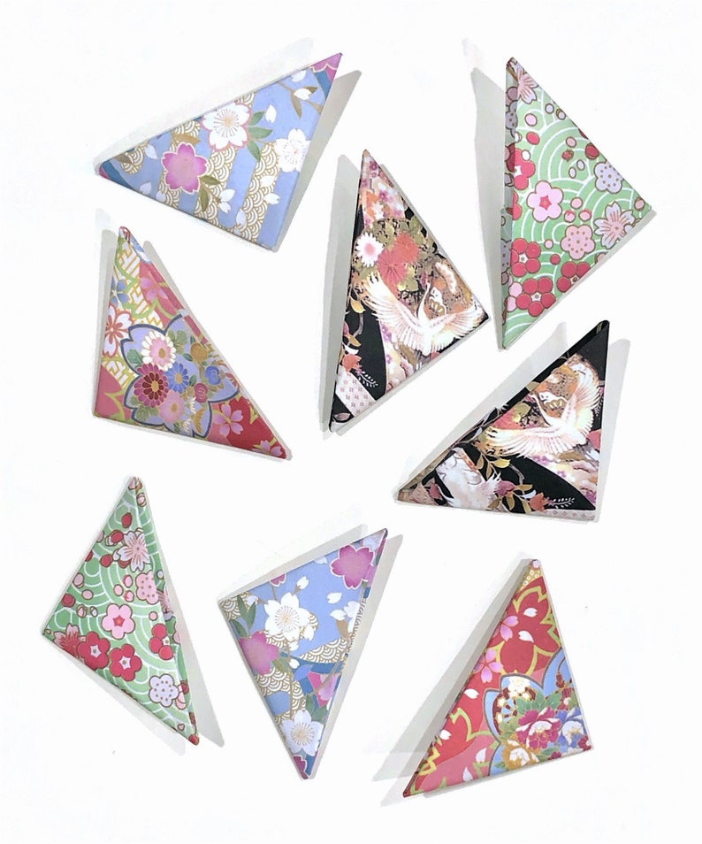 Corner Bookmarks Flowers Birds Patterns Durable - Etsy