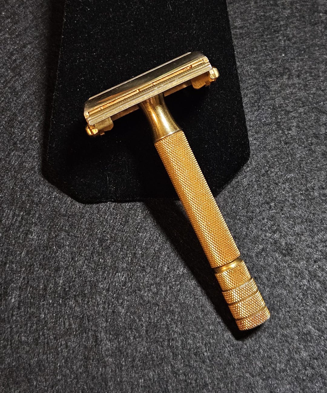 Gillette MILORD Safety Razor TTO No Date Code 1948-49 Model End Caps ...