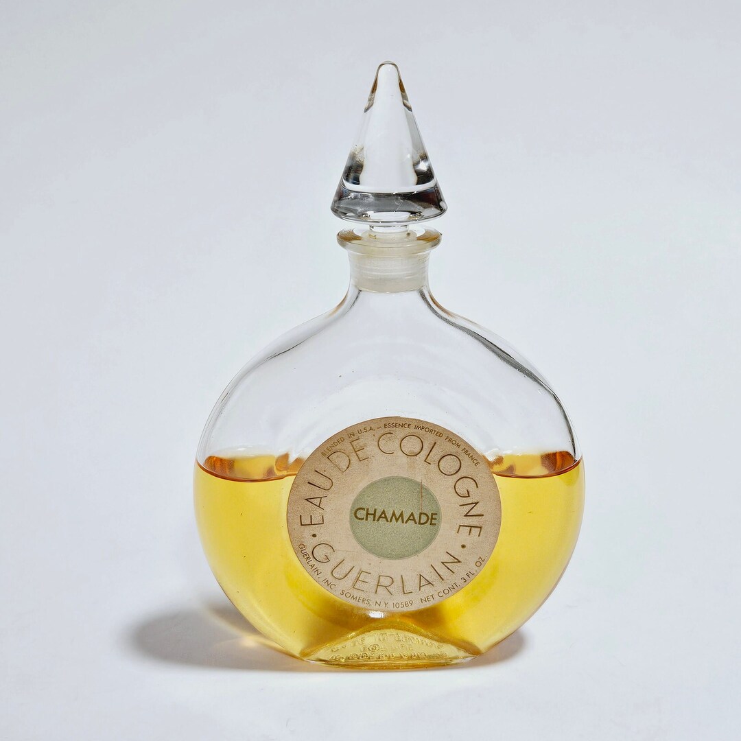 Vintage Guerlain Chamade Eau De Cologne Montre Watch Falcon Bottle 3 Oz ...