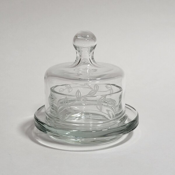 Crystal Butter Dish - Etsy