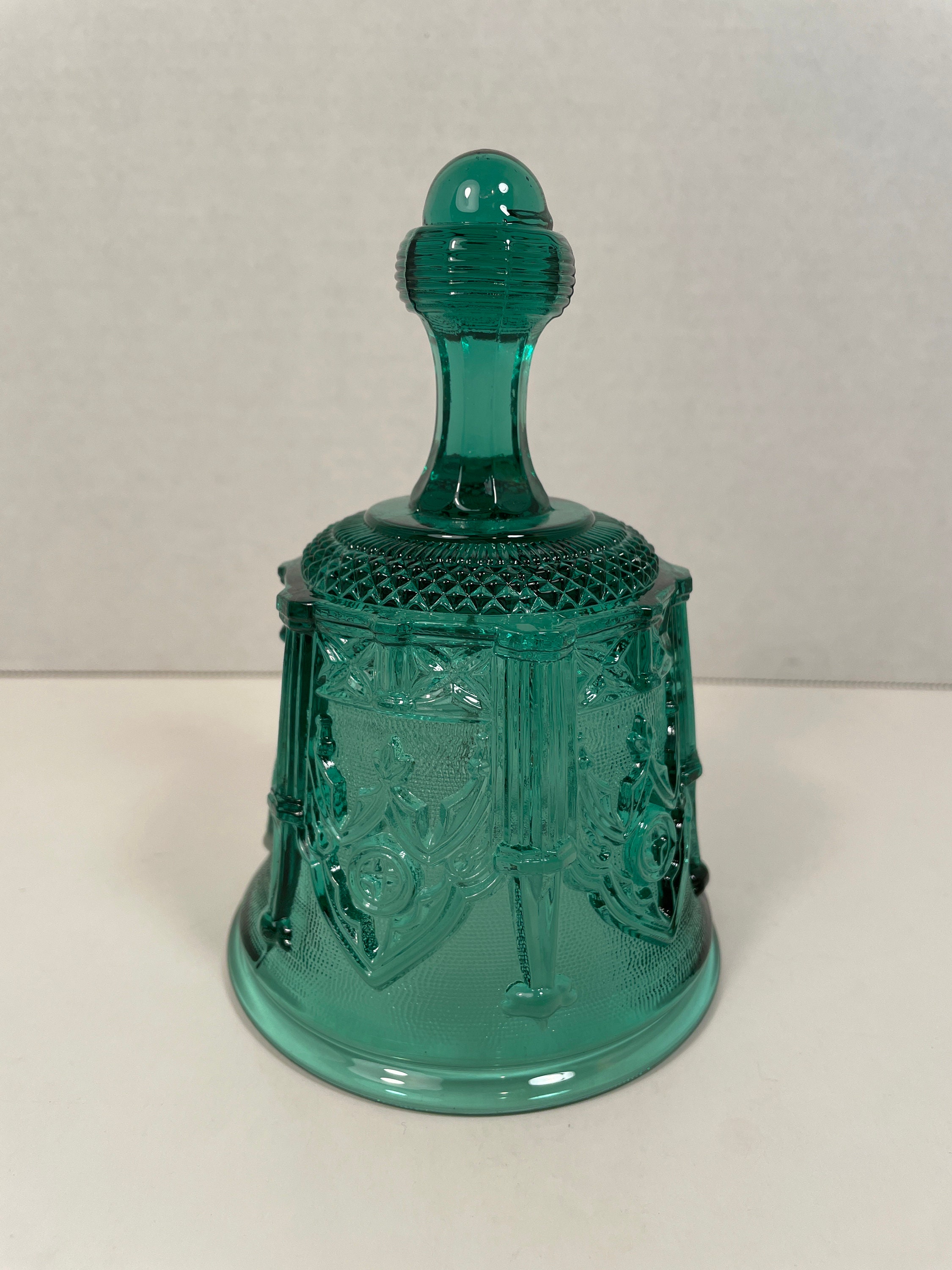 Vintage Fenton Bell, Vintage Fenton Sable Arch Pattern Bell, Vintage ...