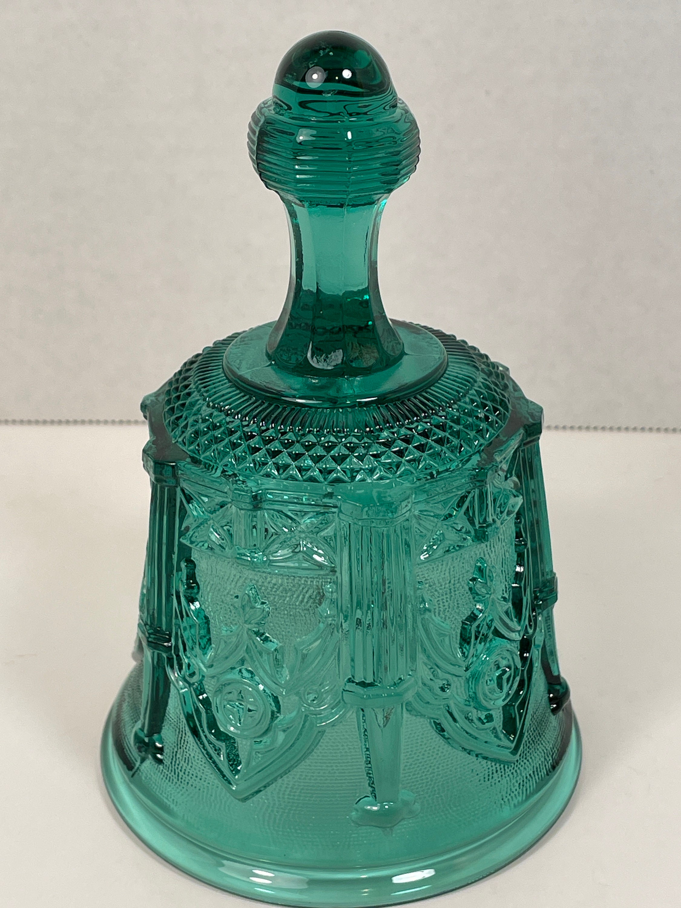 Vintage Fenton Bell, Vintage Fenton Sable Arch Pattern Bell, Vintage ...