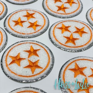 Tennessee Tristar Chenille Patch, White & Silver, Iron on (3.12") - Etsy