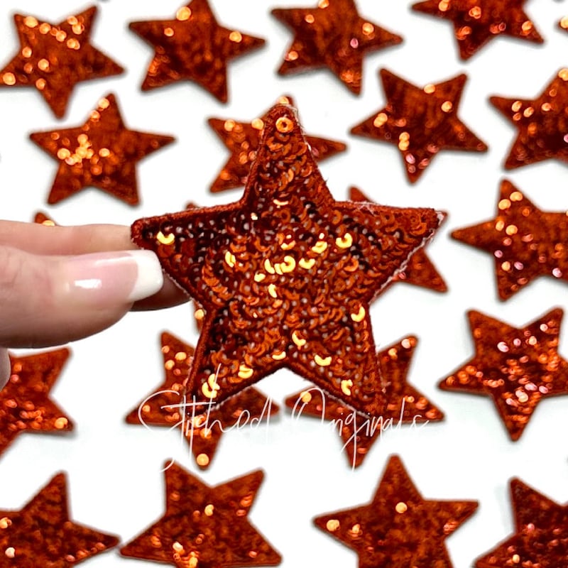 Orange Star - Etsy