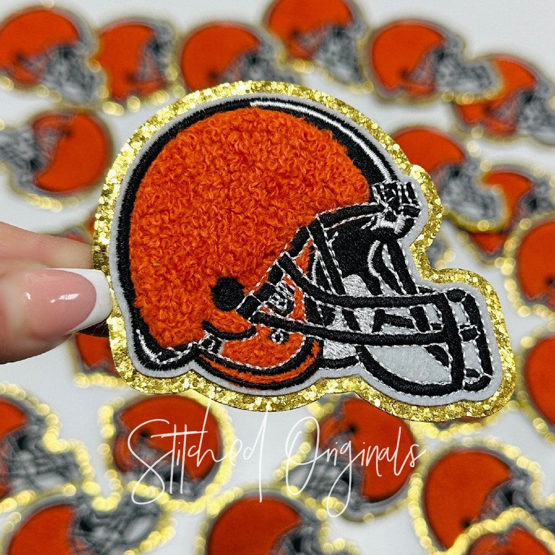 Orange Helmet 3.12” Patch, Iron on Patch, Trucker Hat Patch, DIY Patch ...