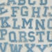 SKY BLUE 3.12" Chenille Letters, Silver Glitter, Varsity Letter Iron on ...