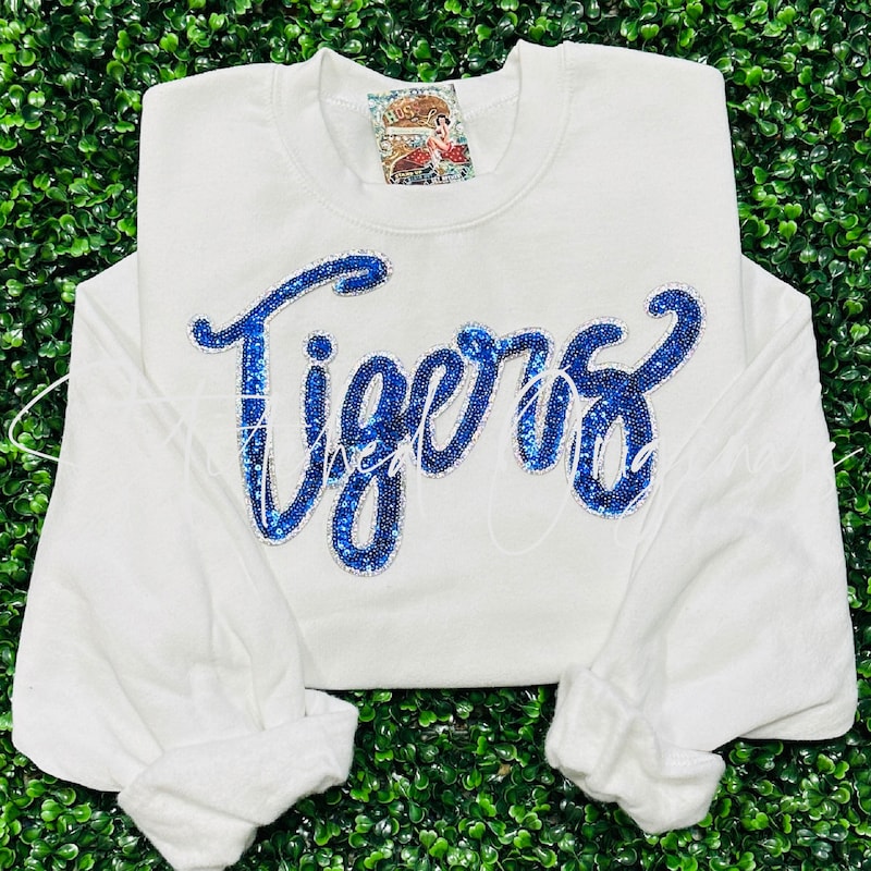 Tiger Sequin Patch - Etsy