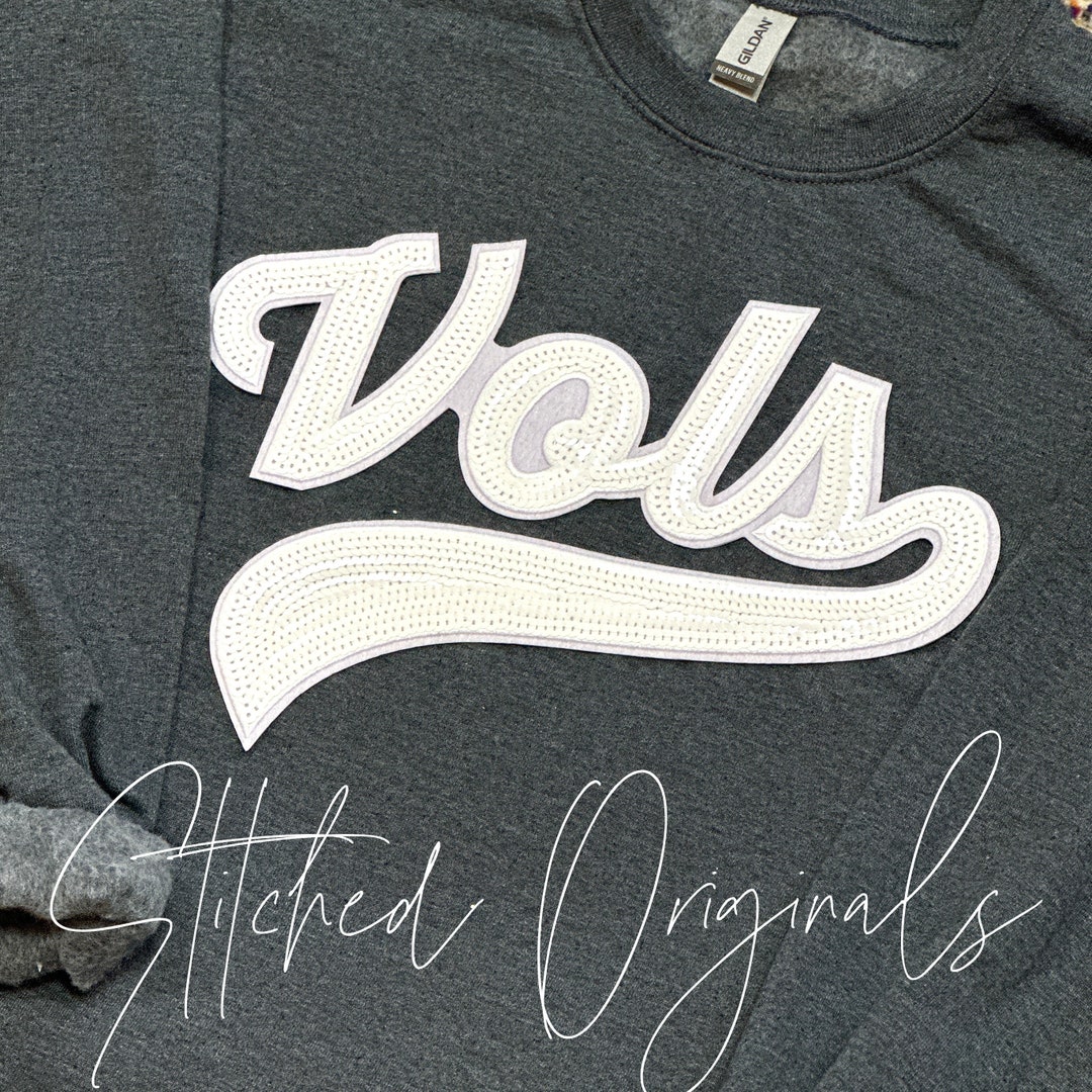 Vols White Sequin Patch, Sequin Iron on Patch, Diy Patch - Etsy