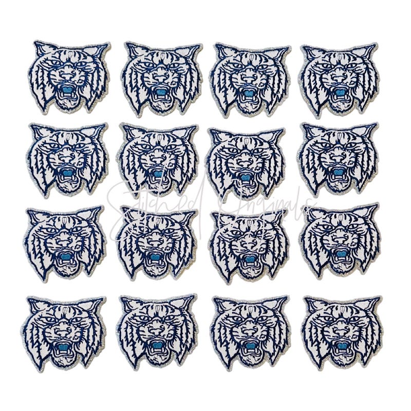 Embroidered Wildcats Patch - Etsy