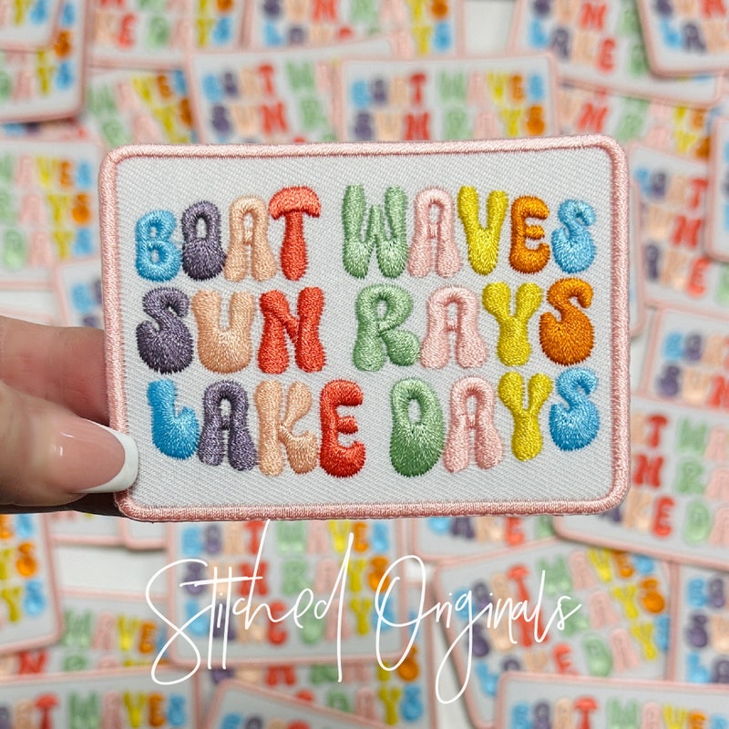 Wave Applique - Etsy