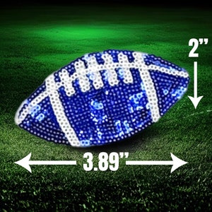 Sequin Football Patch, Iron on Patch, Sequin Patch, Football - Etsy