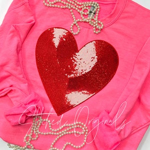 Sequin Heart Patch, Iron on Patch, Diy Patch - Etsy