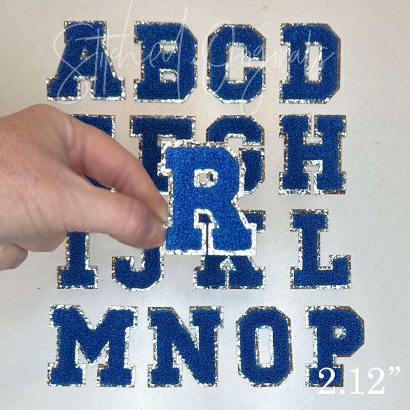 Iron on Letters - Etsy
