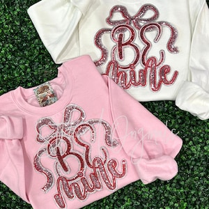 Be Mine With Bow Patch, Valentine's Day Sequin Patch, DIY Patch, Iron on Patch - Etsy