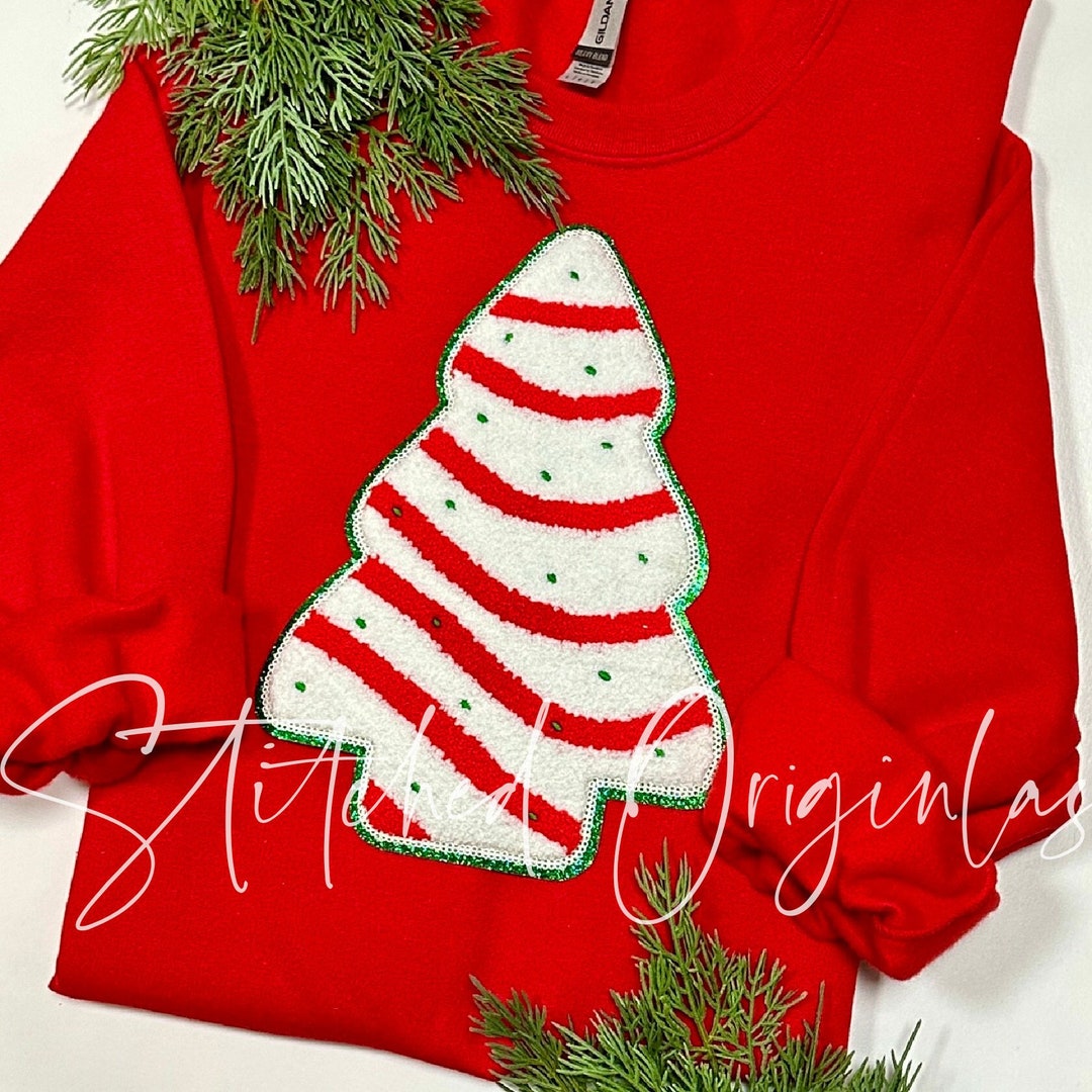 Christmas Tree Chenille Patch, Diy Patch, Iron on Patch - Etsy