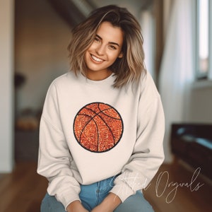 Basketball LARGE Sequin Patch, Diy Patch, Iron on Patch, Basketball - Etsy