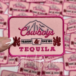 Cowboys Patch, Trucker Cap Patch, Iron On, DIY Patch, Cowgirl Patch ...