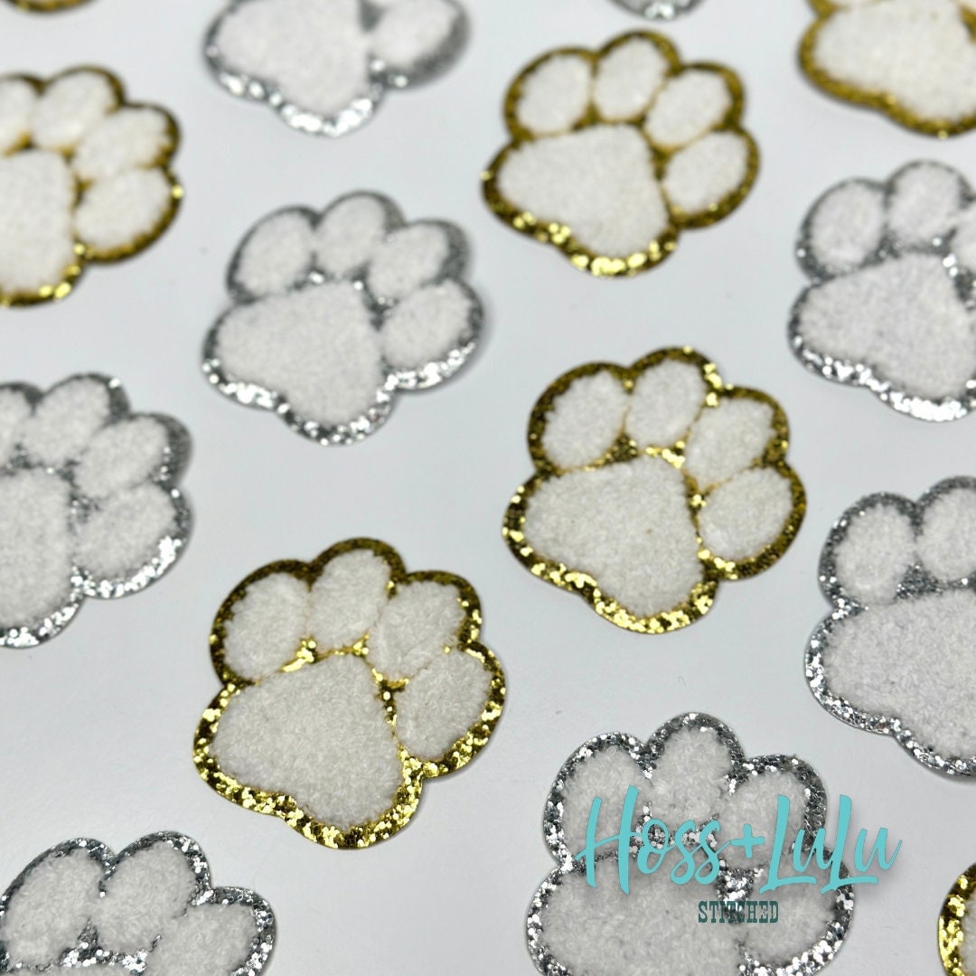 Paw Patch White, Iron on Paw Patch, DIY Paw Patch - Etsy