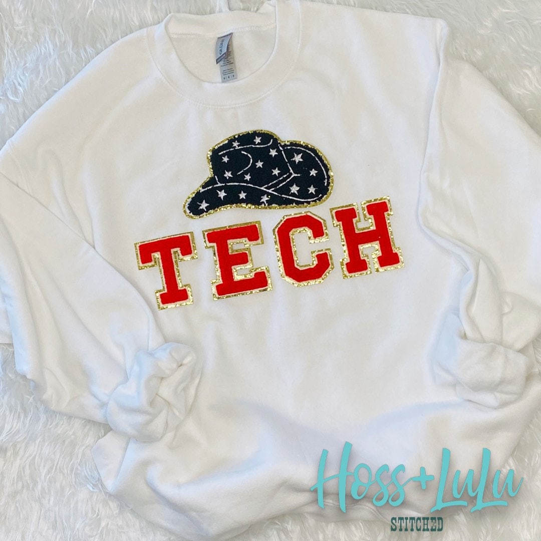 Red 3.12 Chenille Letters Gold Glitter Varsity Letter - Etsy