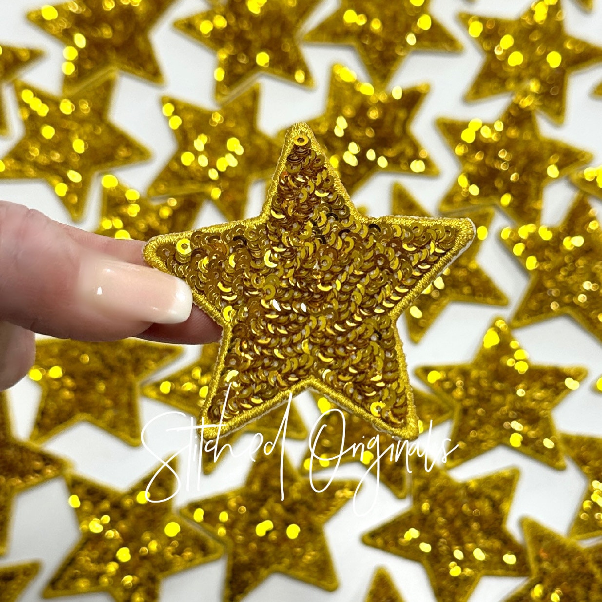 Dimensional Clothing Patches Black Bow Sequin Iron-on Patches - Sparkly ...