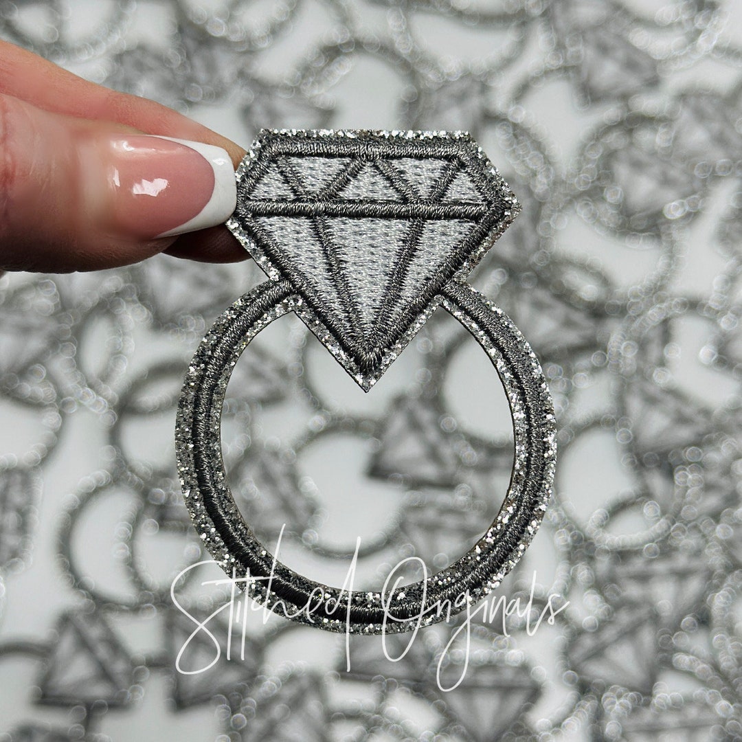 Ring Embroidered Patch, Trucker Hat Patch, Diy Patch, Iron On ...