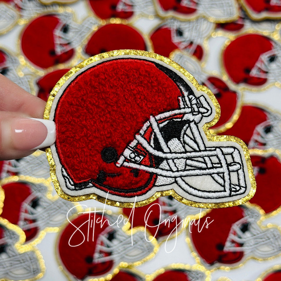 Red Helmet 3.12” Patch, Iron on Patch, Trucker Hat Patch, DIY Patch ...