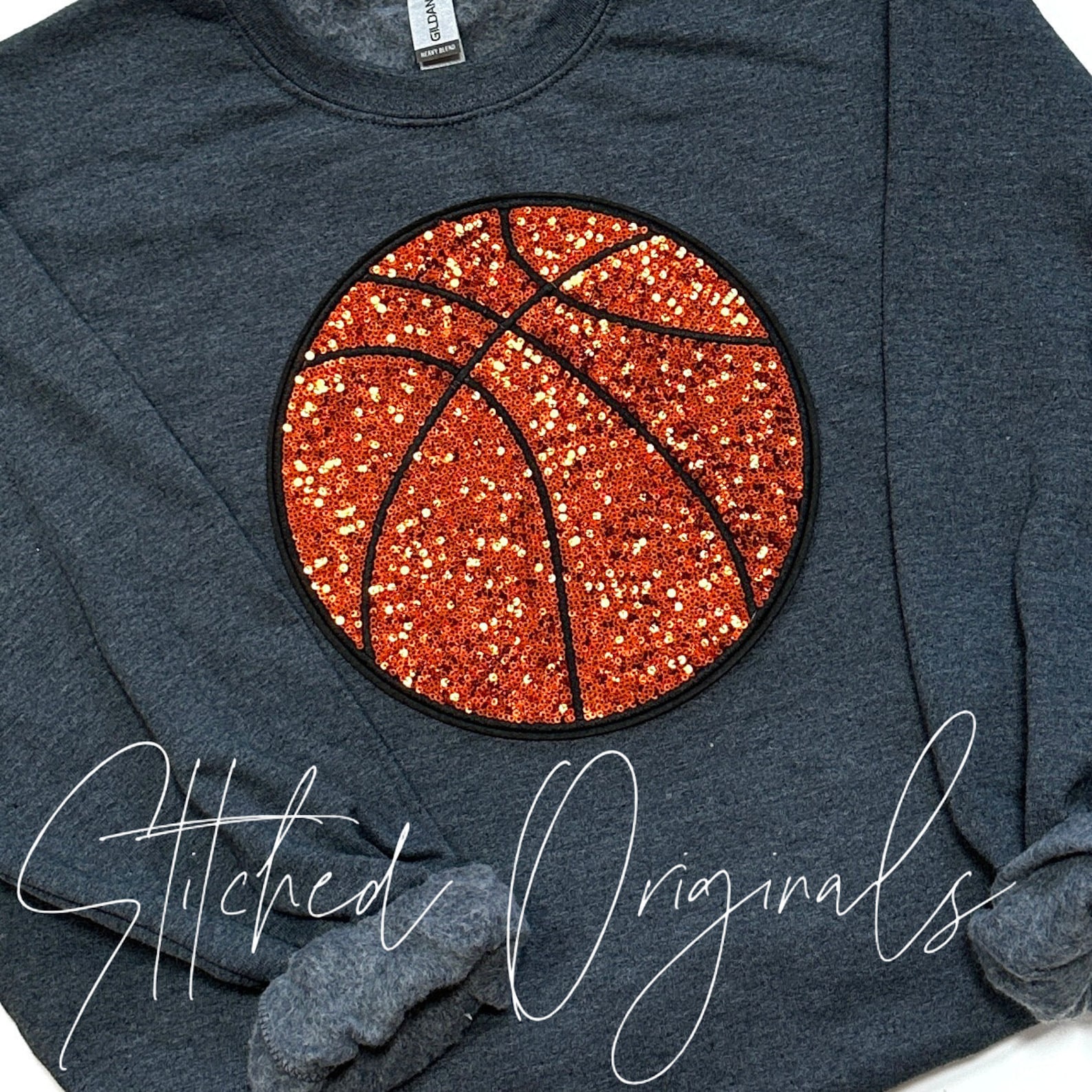 Basketball LARGE Sequin Patch, Diy Patch, Iron on Patch, Basketball - Etsy