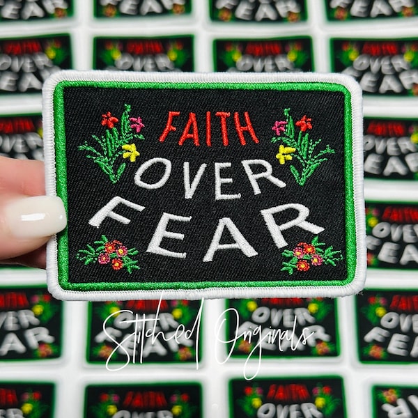 Faith Iron On - Etsy