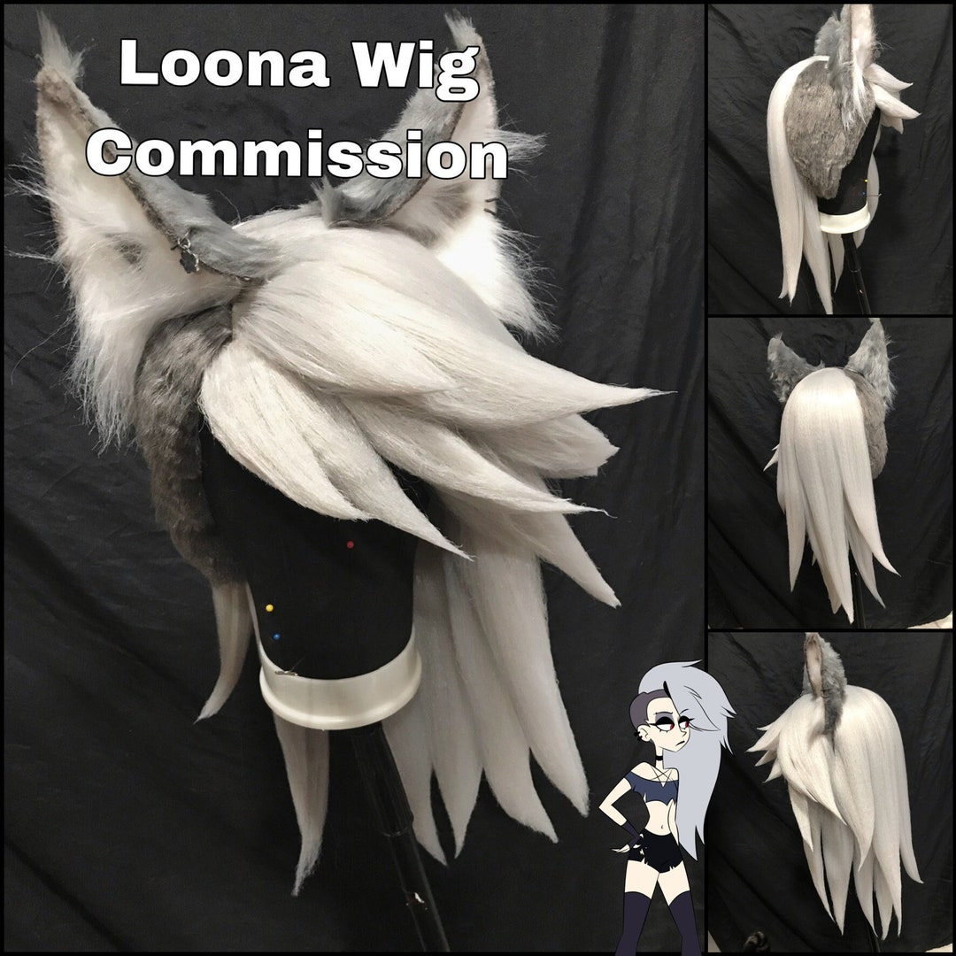 Loona Wig Commission Helluva Boss - Etsy Australia