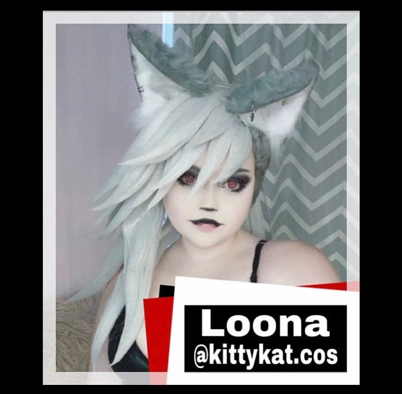 Loona Wig Commission Helluva Boss - Etsy Hong Kong