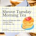 Shrove Tuesday 2024, Pancake Tuesday 2024 Invitation Digital Download ...