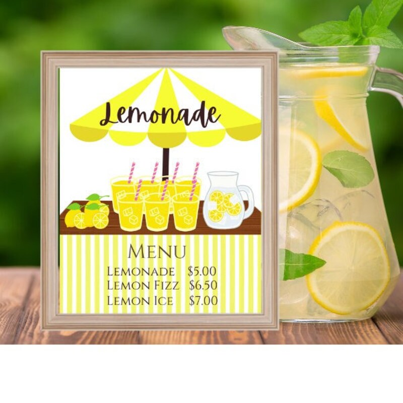 Lemonade Stand - Etsy