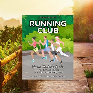 walking group poster