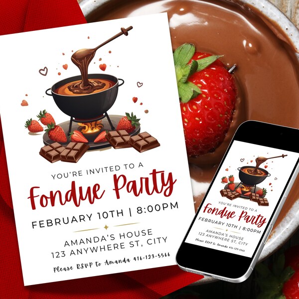 Fondue Party - Etsy
