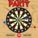 Darts Party Invitation Digital Download Template, Edit and Customize in ...