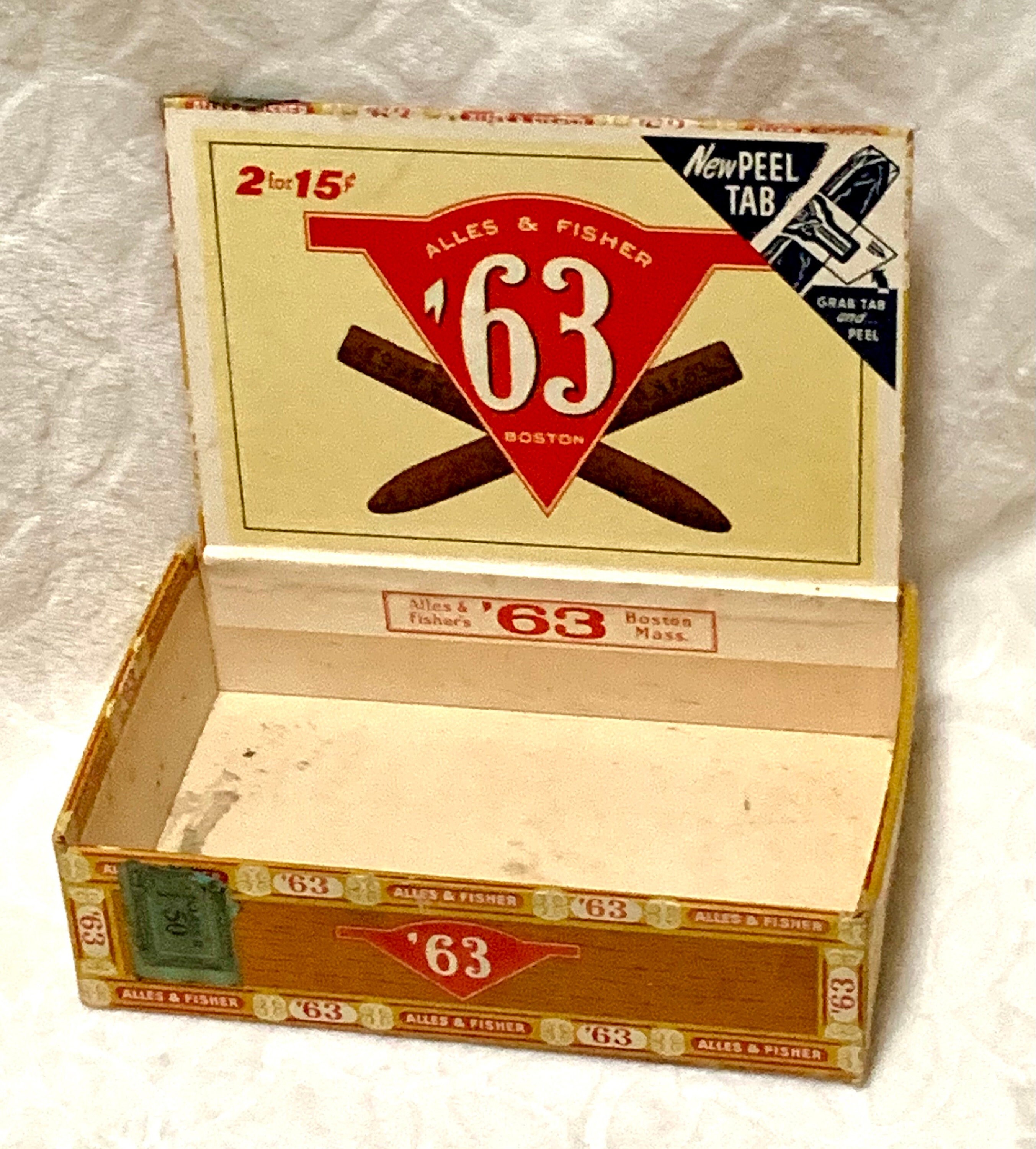 Collectibles Alles Fisher Cigar tin Tobacciana Art & Collectibles etna ...