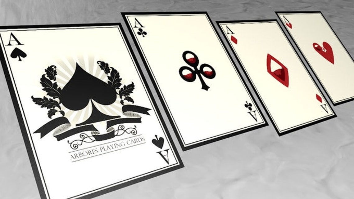 Arbores V2 Playing Cards, LIMITED EDITION 240 DECKS - Etsy