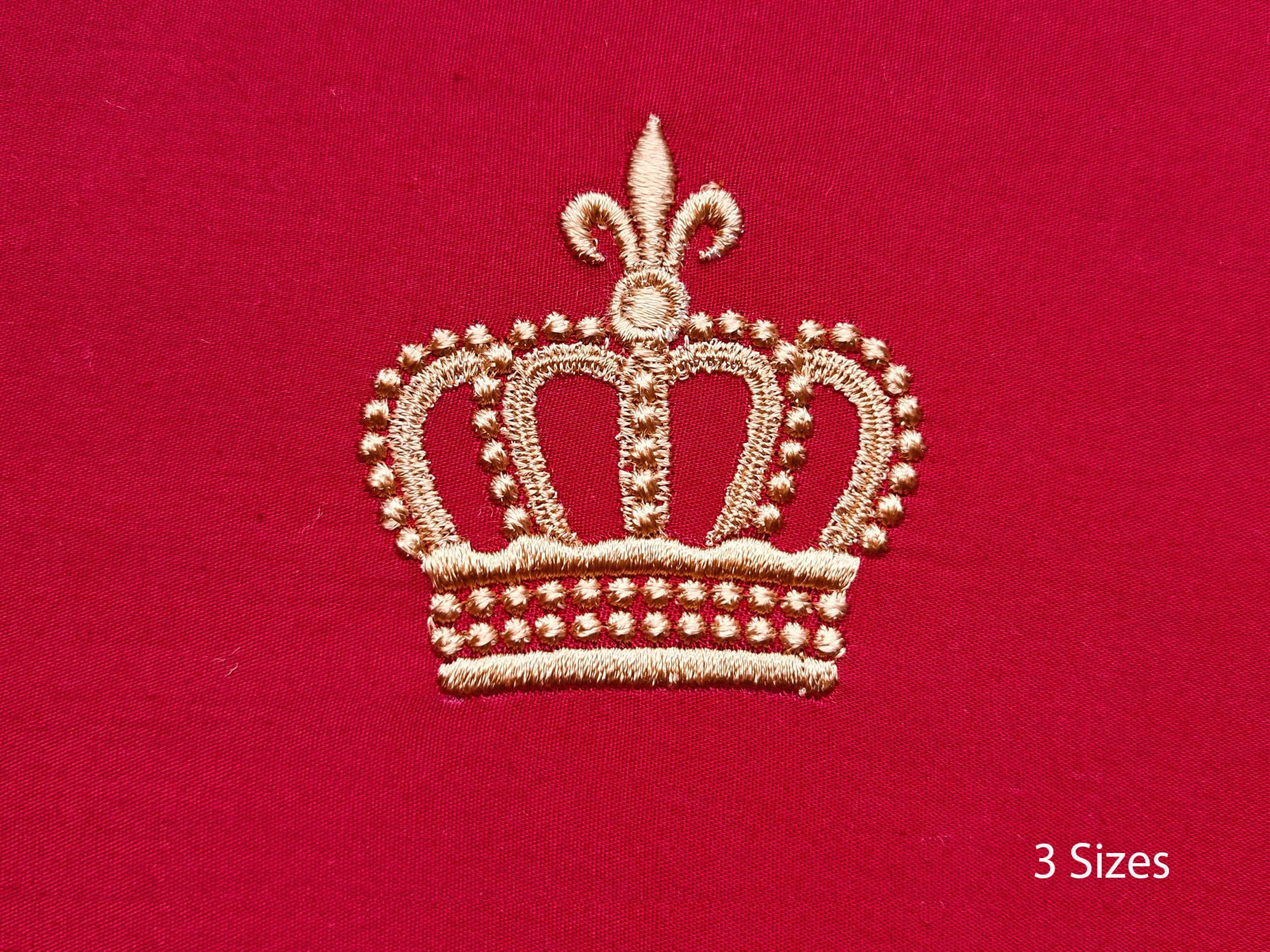 Machine Embroidery Crown Design Royal Tiara. 3 Sizes - Etsy