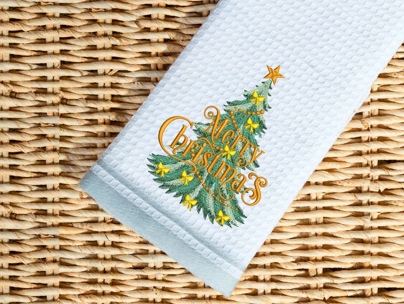 Machine Embroidery Designs Christmas Tree, 2 Designs, 3 Sizes, Machine ...