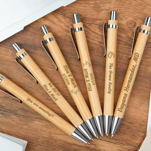 Engraved Pen - Etsy