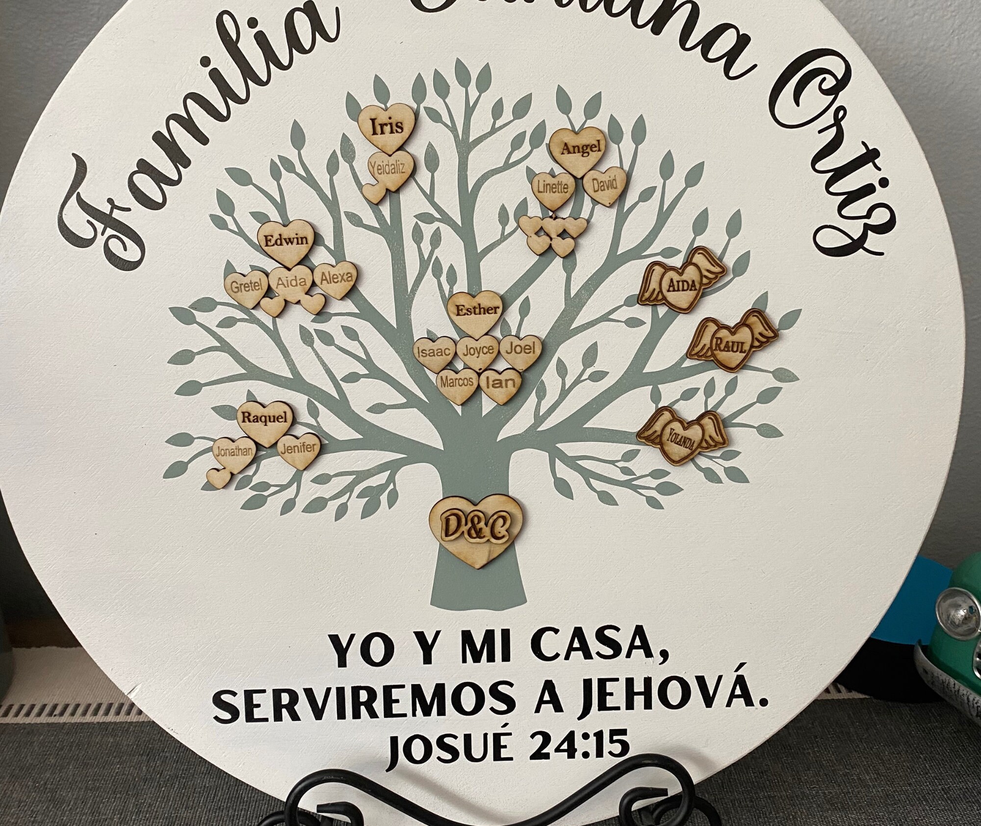 Customizable Family Tree Wall Decor With Children and - Etsy