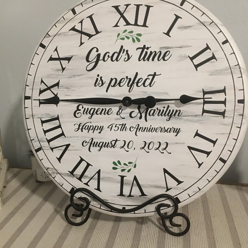 Personalized Clock - Etsy