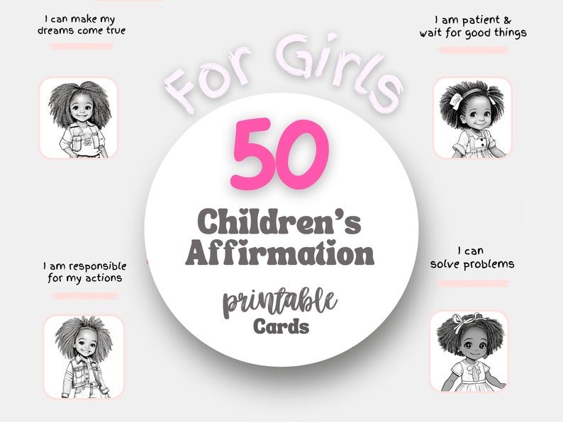 Affirmation Cards Kids, Daily Affirmation Cards, Affirmation Cards ...