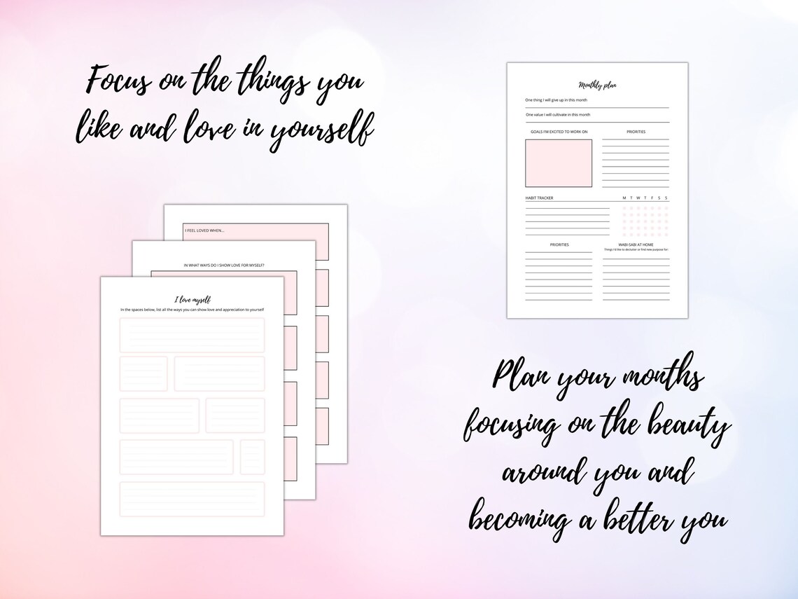 Printable Japanese Planner Bundle Find Your Ikigai Planner, Kaizen Goal ...